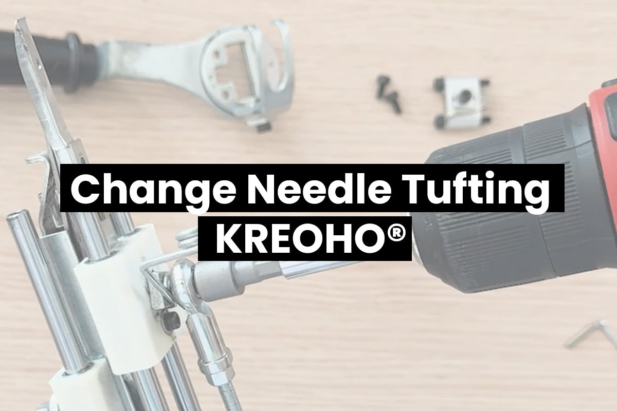 How to Replace the Needle of Your Tufting Machine? Practical Guide – Kreoho