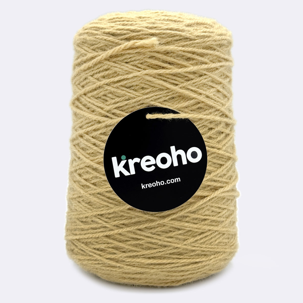 Tufting Pure Wool Kreoho® Marzipan Fil en pure laine pour tufting et tricot